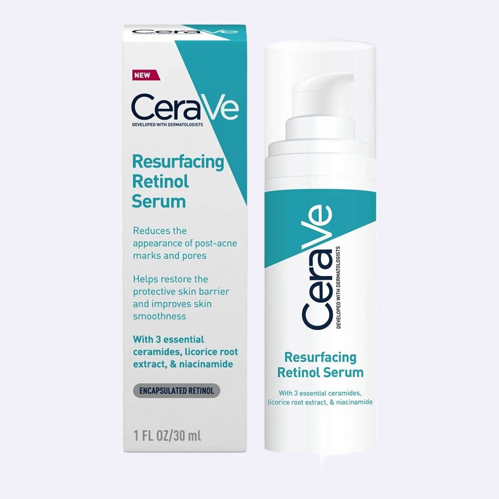 CeraVe Resurfacing Retinol Serum with Ceramides & Niacinamide for ...
